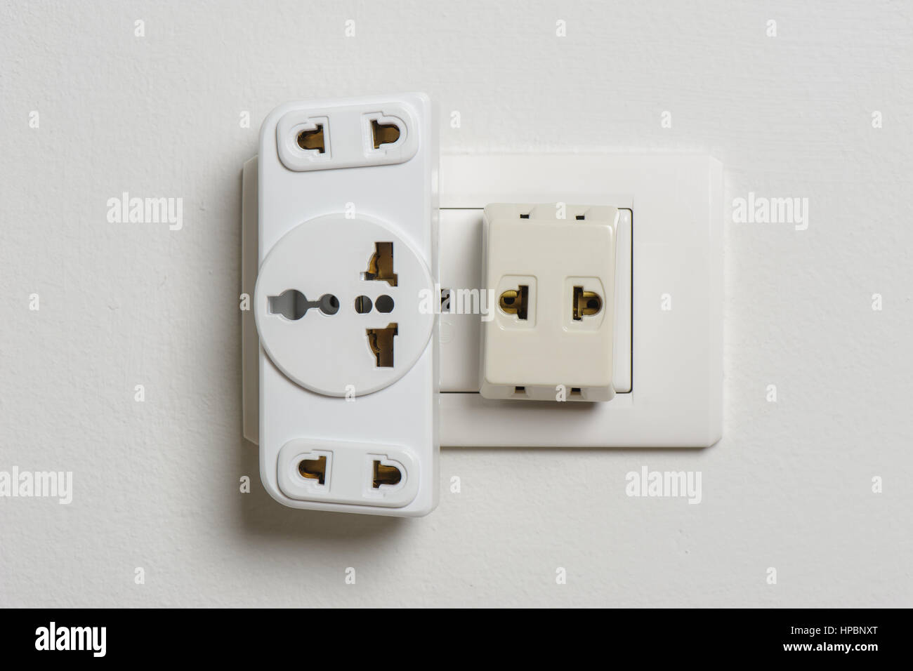 Different universal plug adapters, travel electrical adapters Stock ...