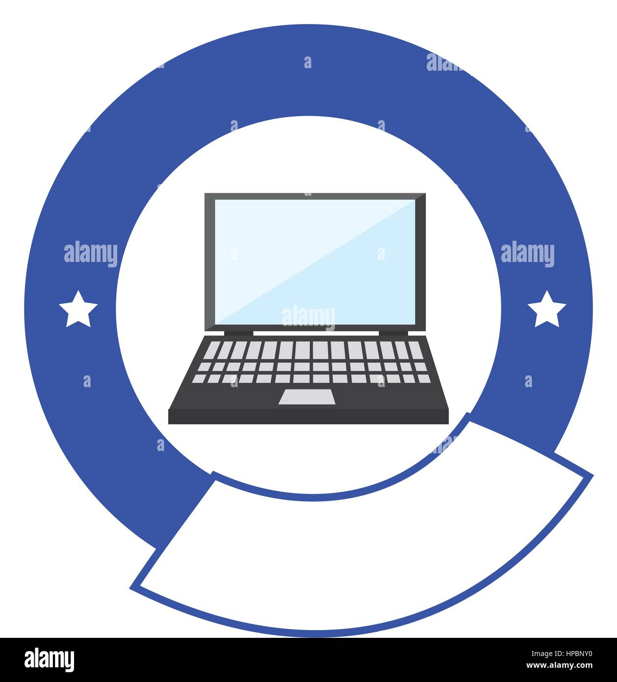 laptop computer isolated icon vector illustration design Stock Vector ...