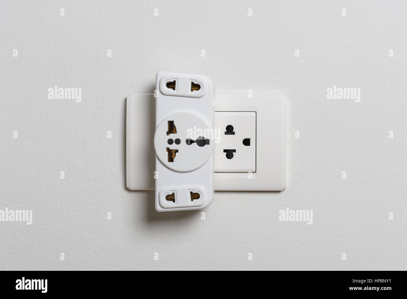 Different universal plug adapters, travel electrical adapters Stock ...