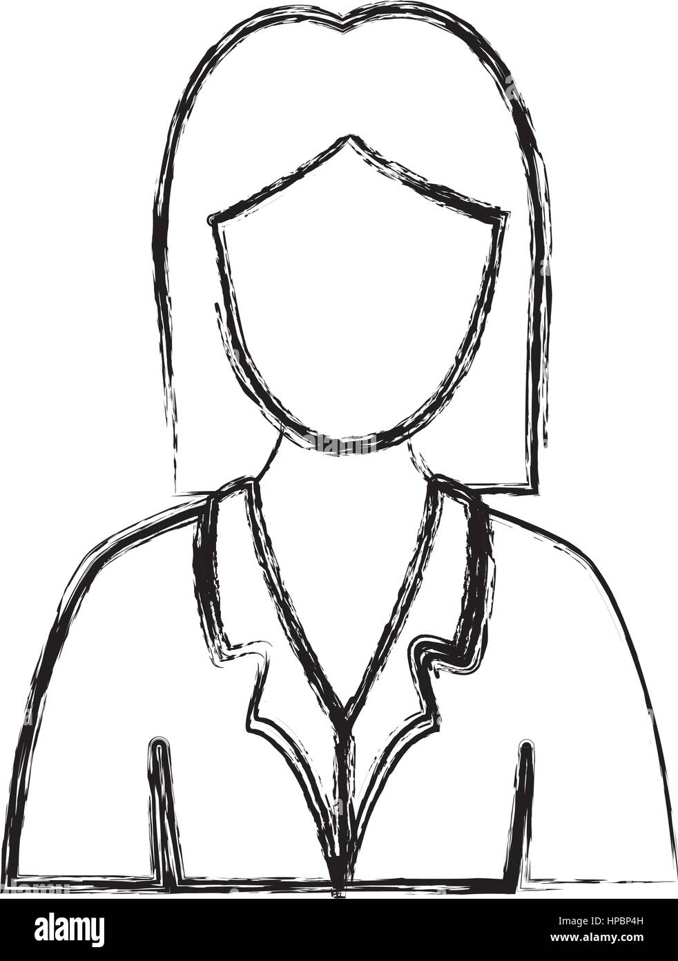 Young woman young concrete Stock Vector Images - Alamy