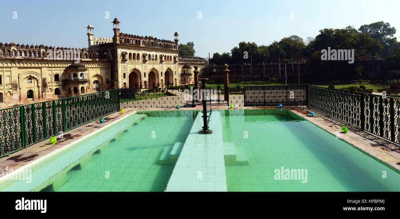The Asfi mosque inside the Bara Imambara complex in Lucknow, Uttar ...
