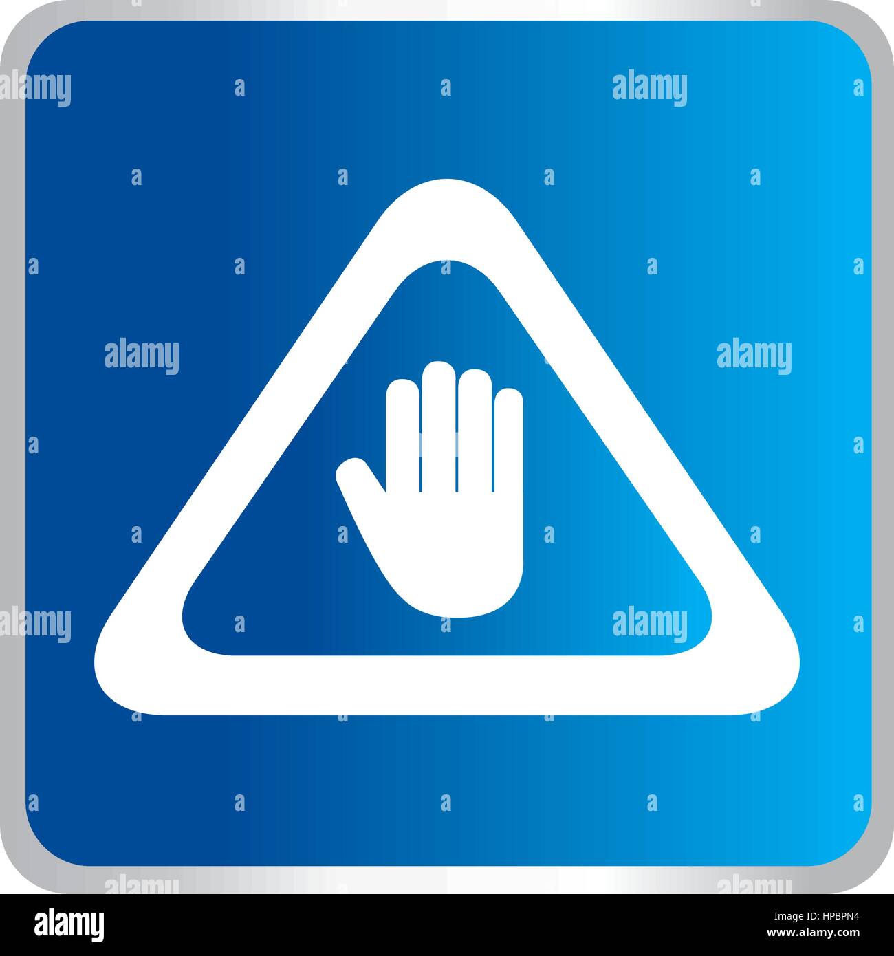 hand stop symbol icon vector illustration design Stock Vector Image ...