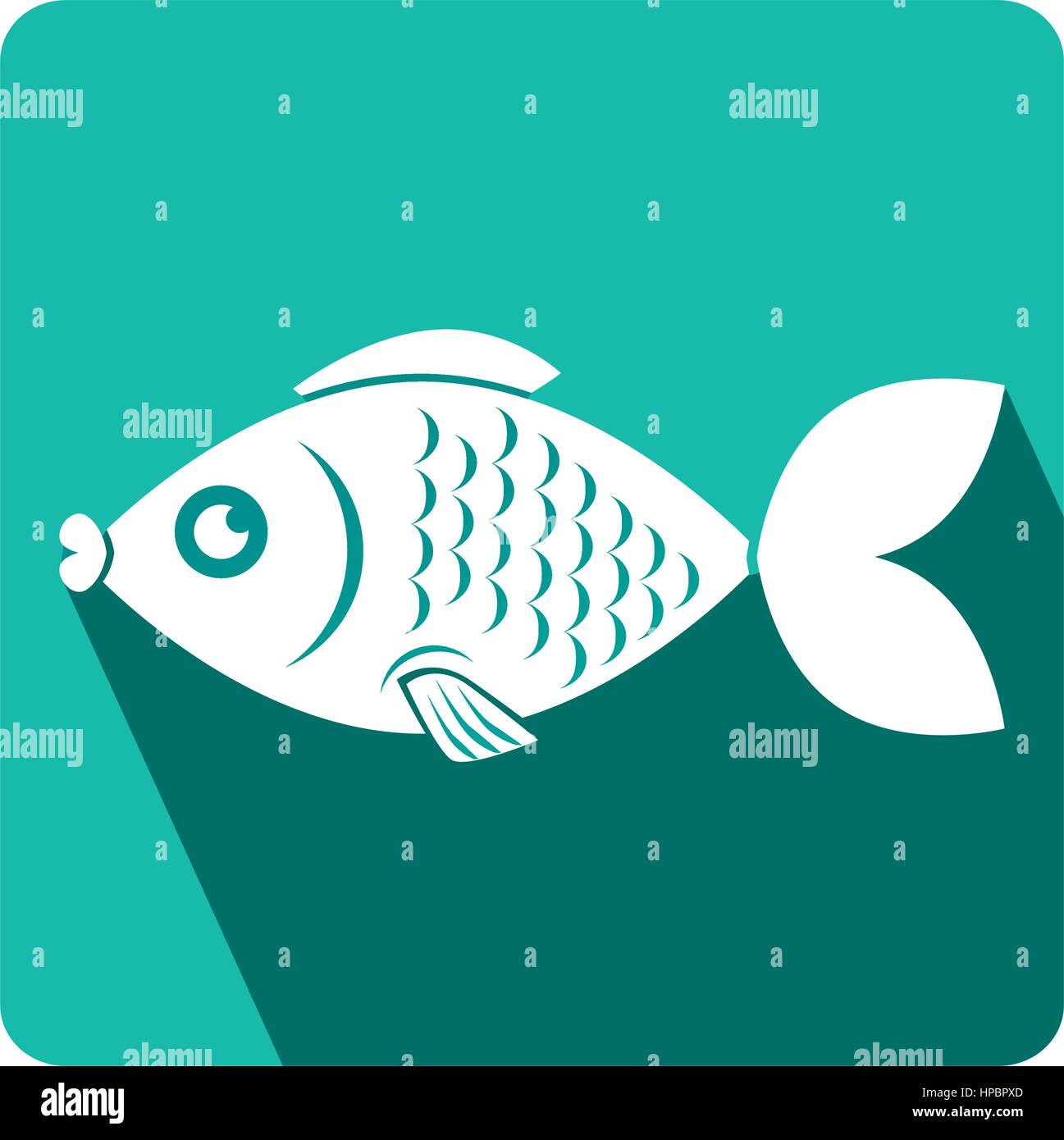 sea fish emblem icon vector illustration design Stock Vector Image ...