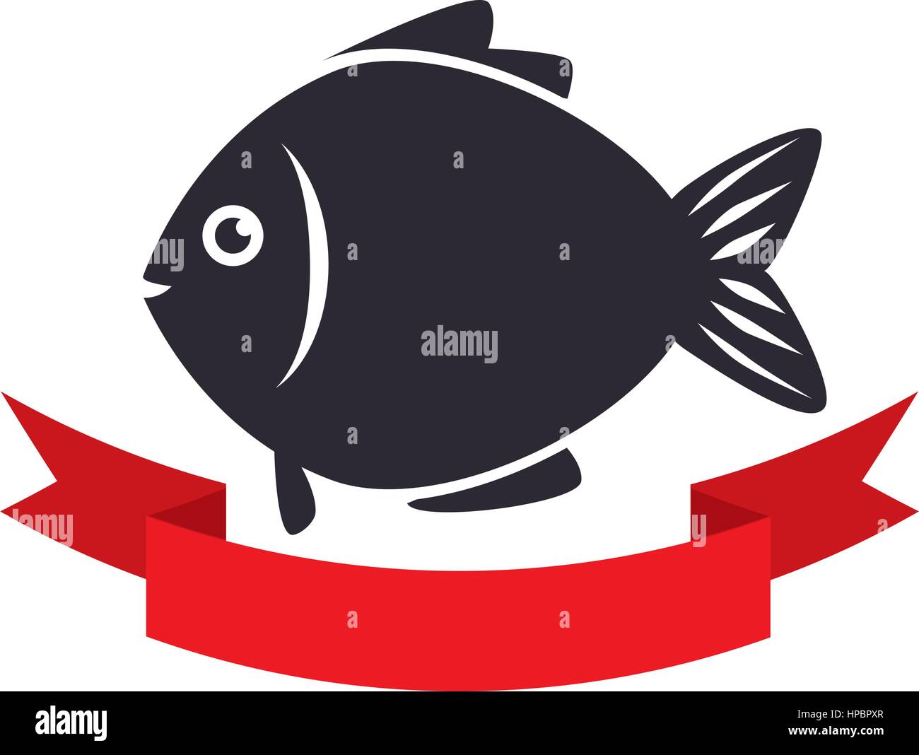 sea fish emblem icon vector illustration design Stock Vector Image ...