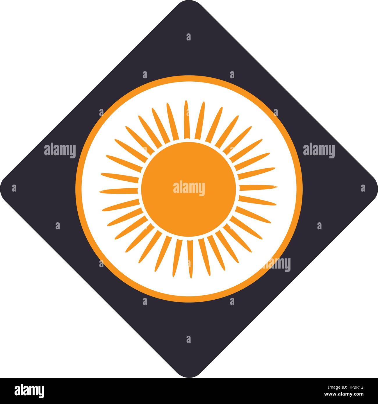 summer sun emblem isolated icon vector illustration design Stock Vector ...
