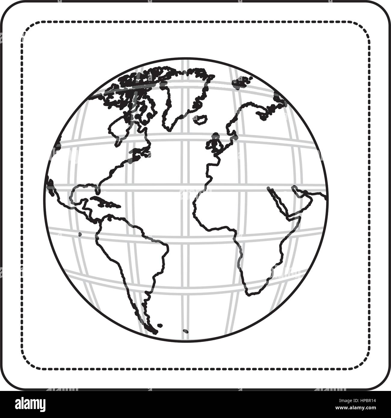Earth Plates Map High Resolution Stock Photography and Images - Alamy