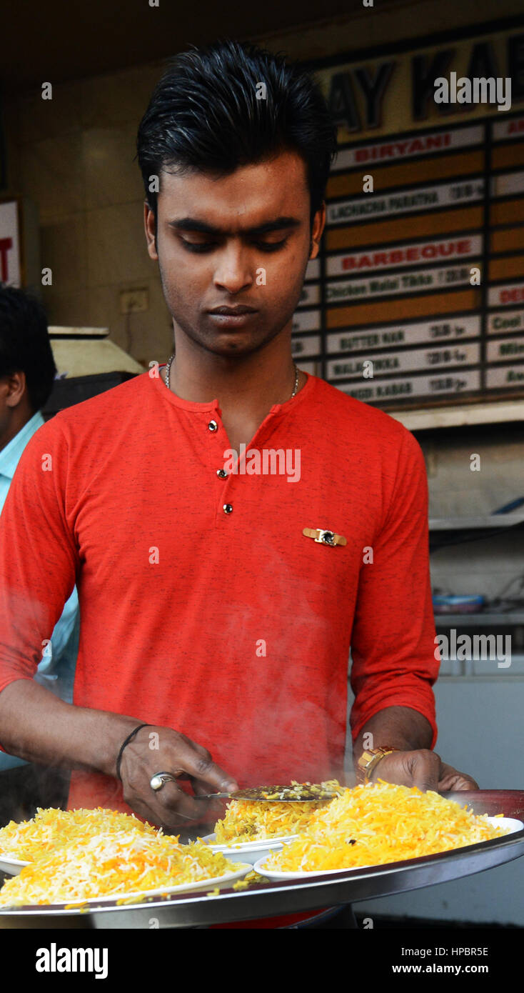 Lucknow style of Biryani served in the popular Tunday Kababi restaurant ...