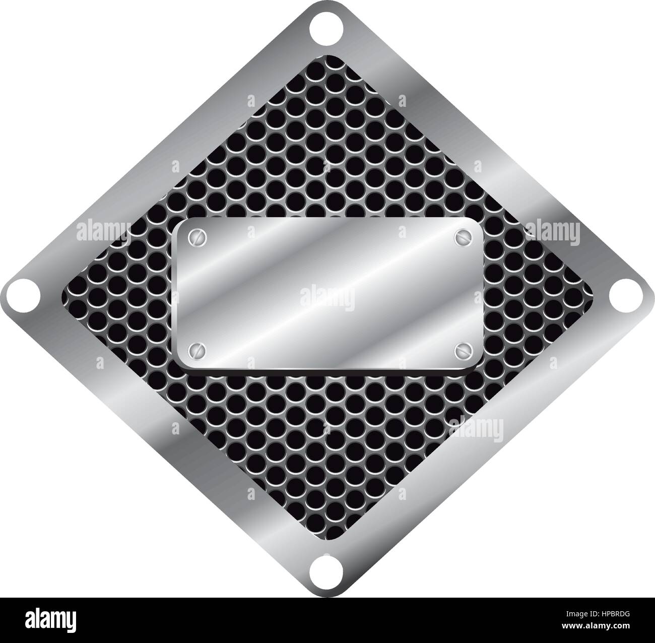 silver tools blank warnings icon Stock Vector Image & Art - Alamy