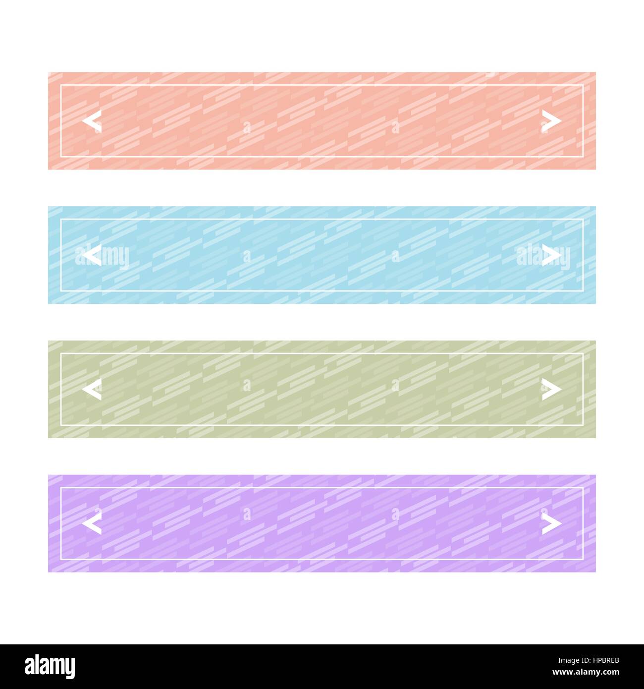 Banners backgrounds designs set with different colors Stock Vector ...