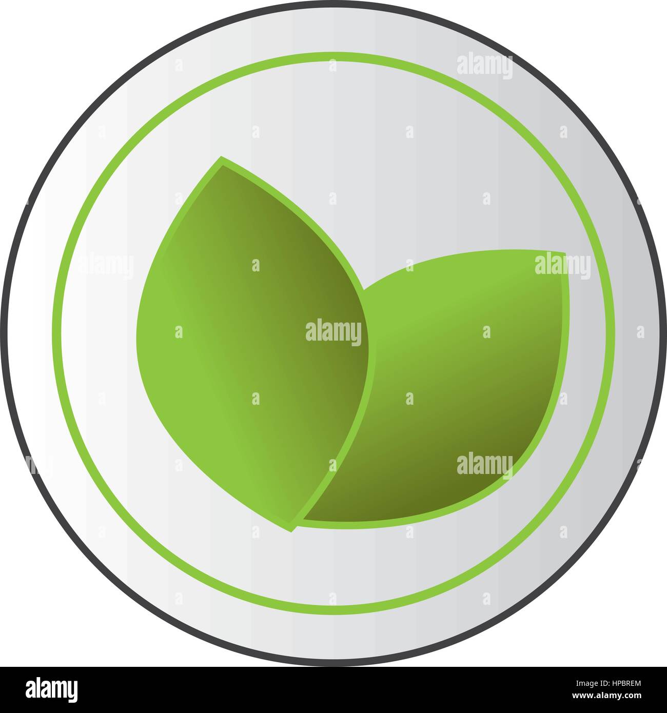 leafs plant ecology symbol vector illustration design Stock Vector ...