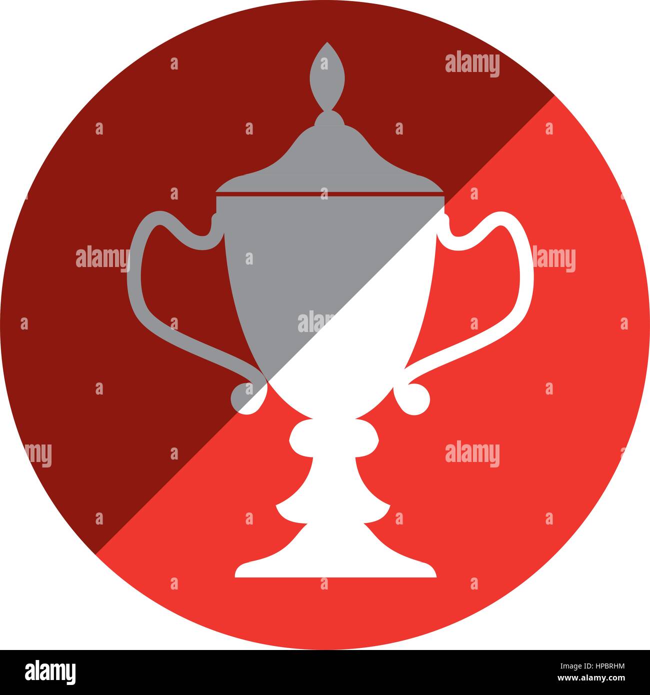 trophy winner isolated icon vector illustration design Stock Vector ...