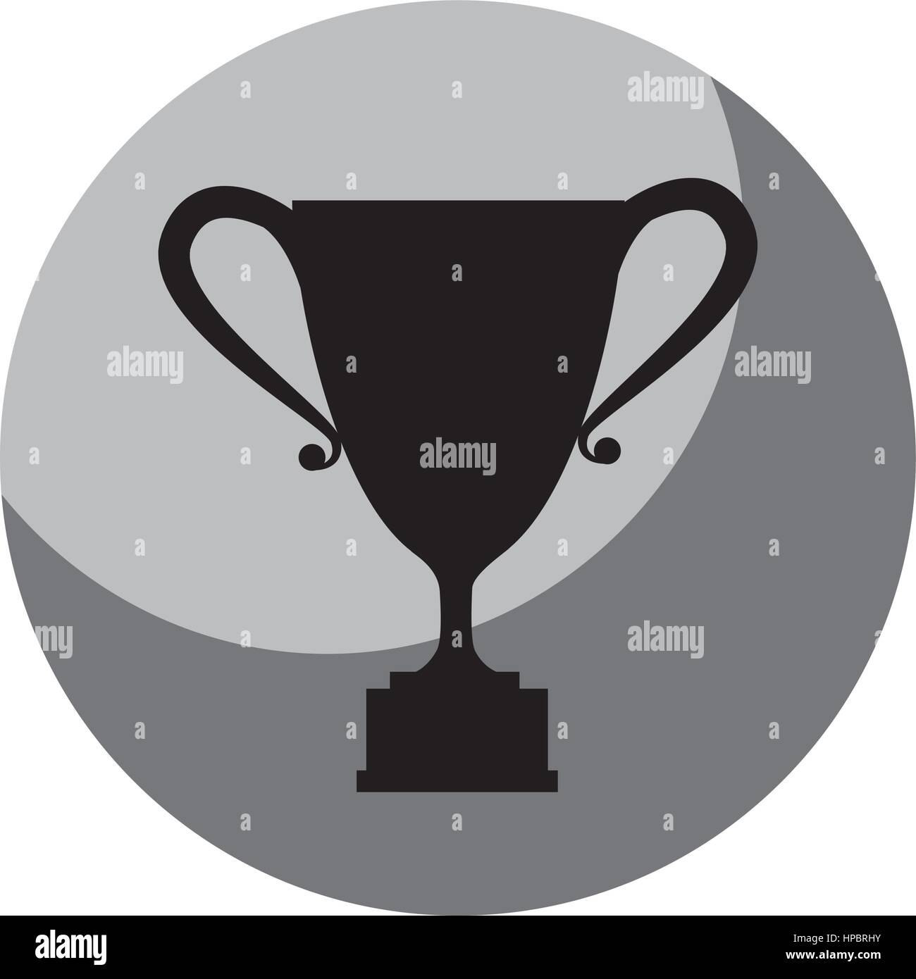 trophy winner isolated icon vector illustration design Stock Vector ...