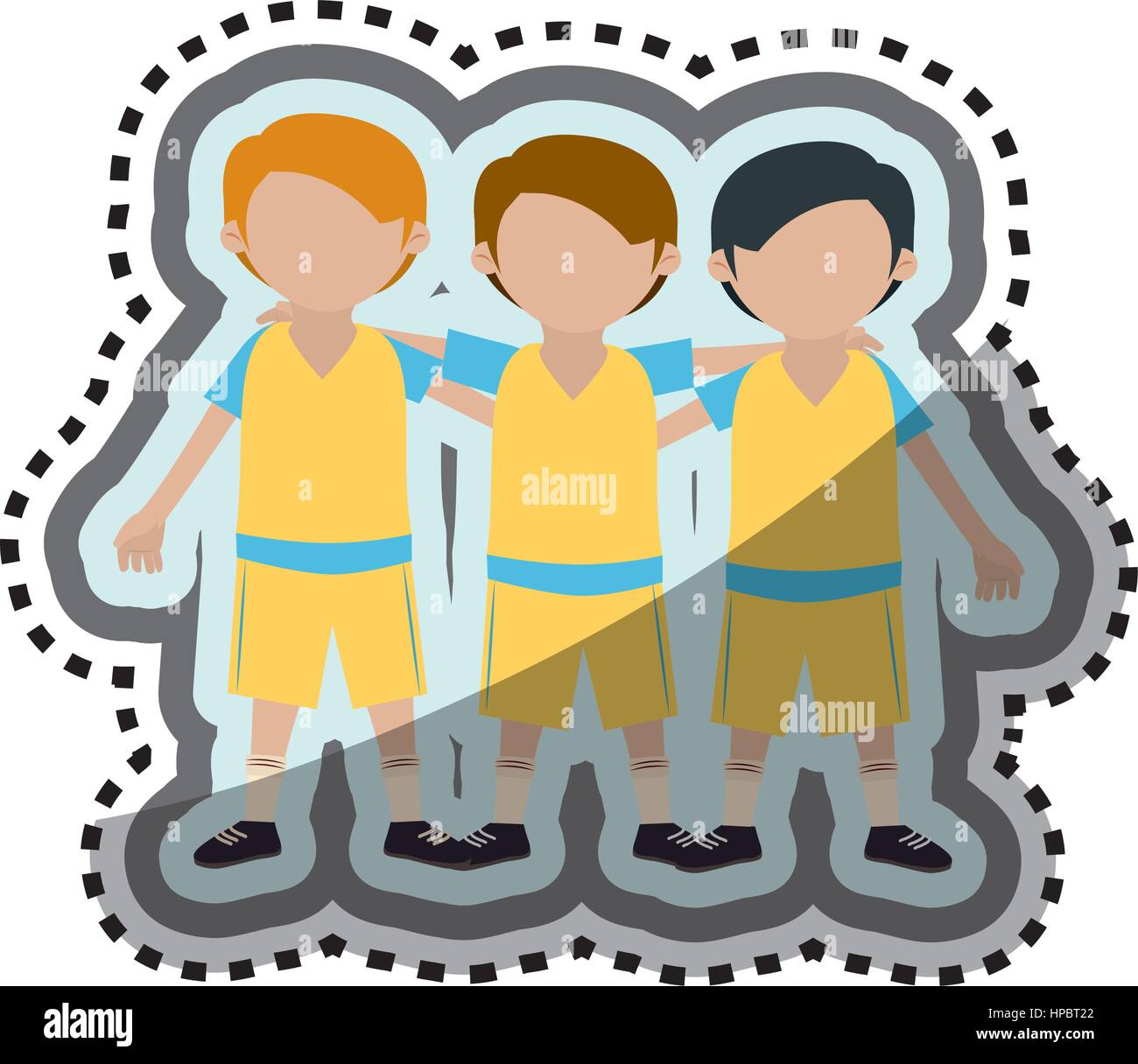 team players characters icon Stock Vector Image & Art - Alamy