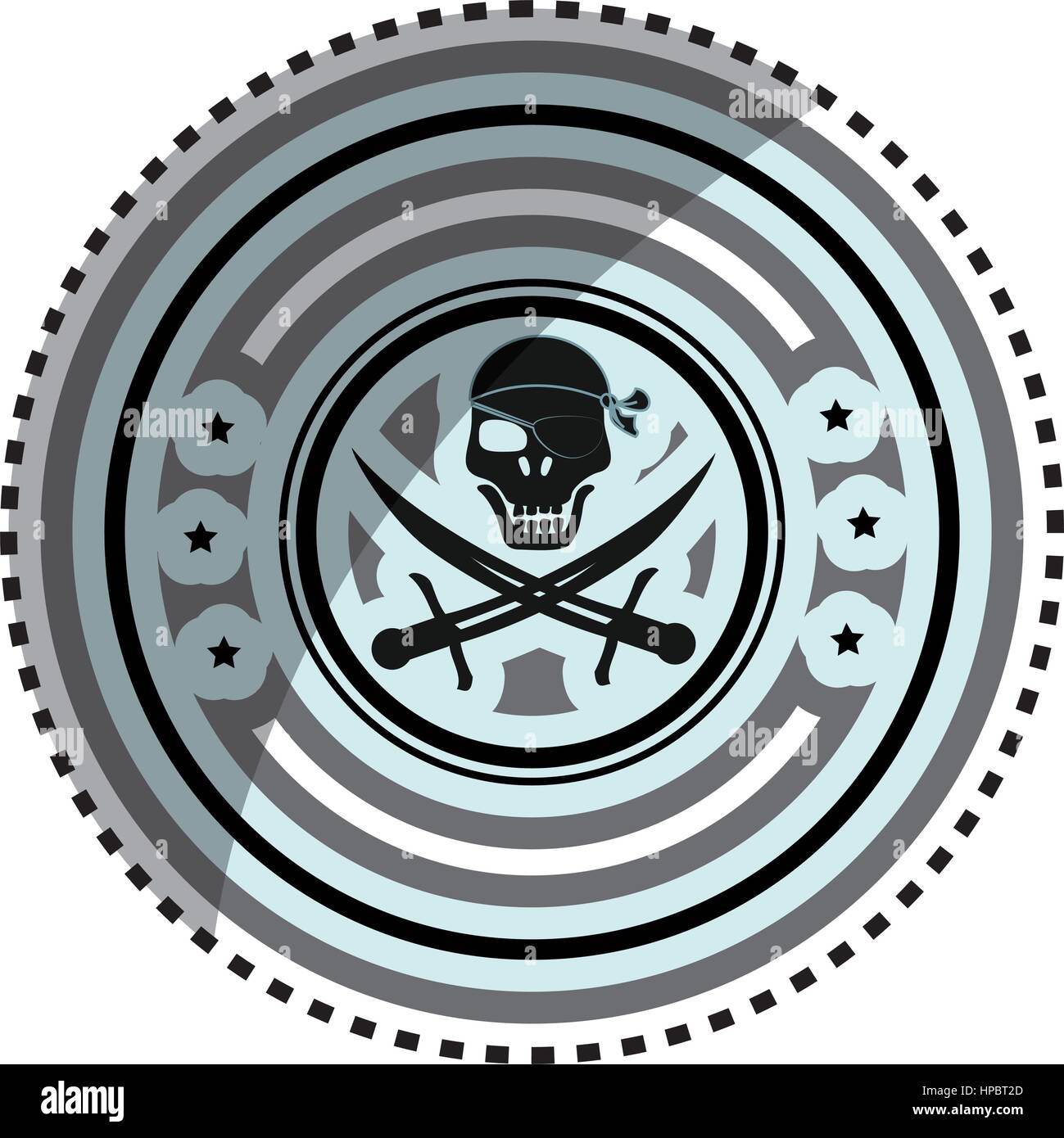 pirate skull symbol icon Stock Vector Image & Art - Alamy