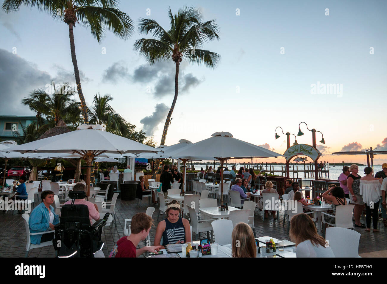 Florida Upper Key Largo Florida Keys,Snook's Bay waterside Restaurant ...