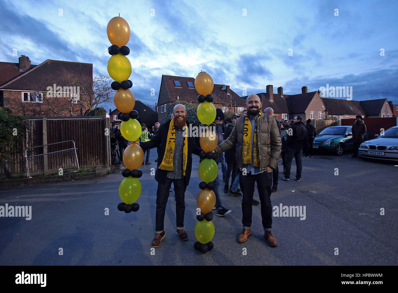 Sutton united football ground hi-res stock photography and images - Alamy