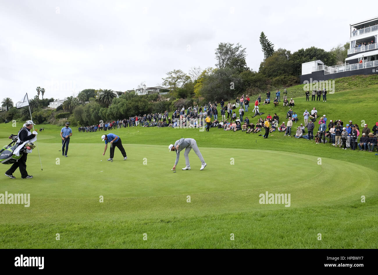 Los Angeles, California, USA. 19th Feb, 2017. Cameron Tringale, Pat ...