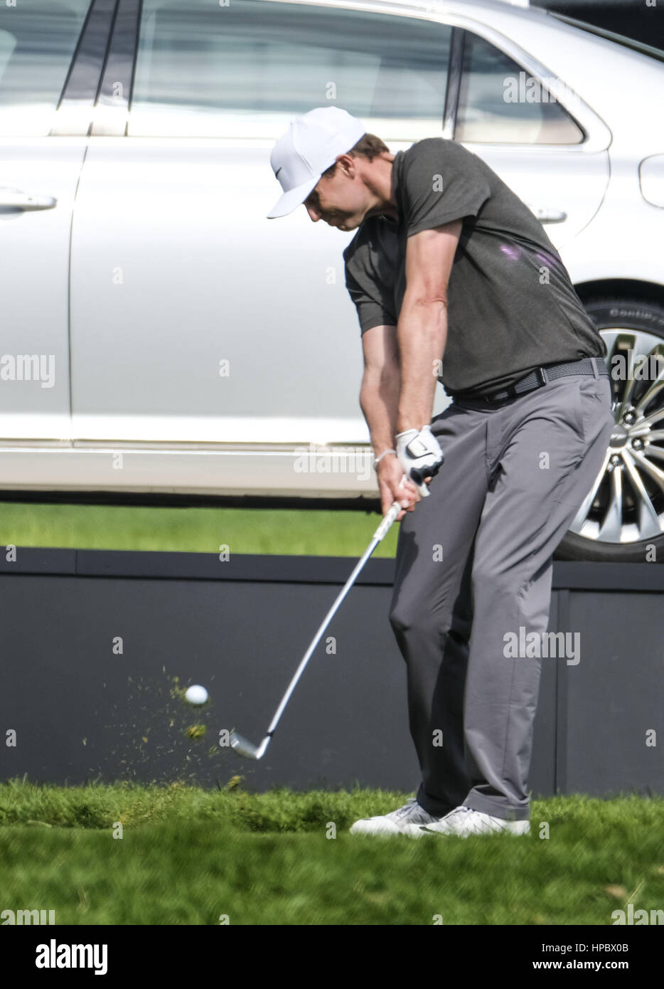 Los Angeles, California, USA. 19th Feb, 2017. Nick Watney in the final ...