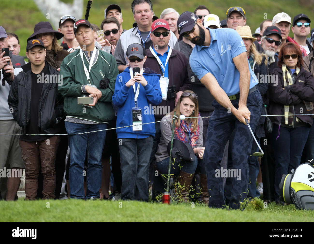 Los Angeles, California, USA. 19th Feb, 2017. Cameron Tringale in the ...