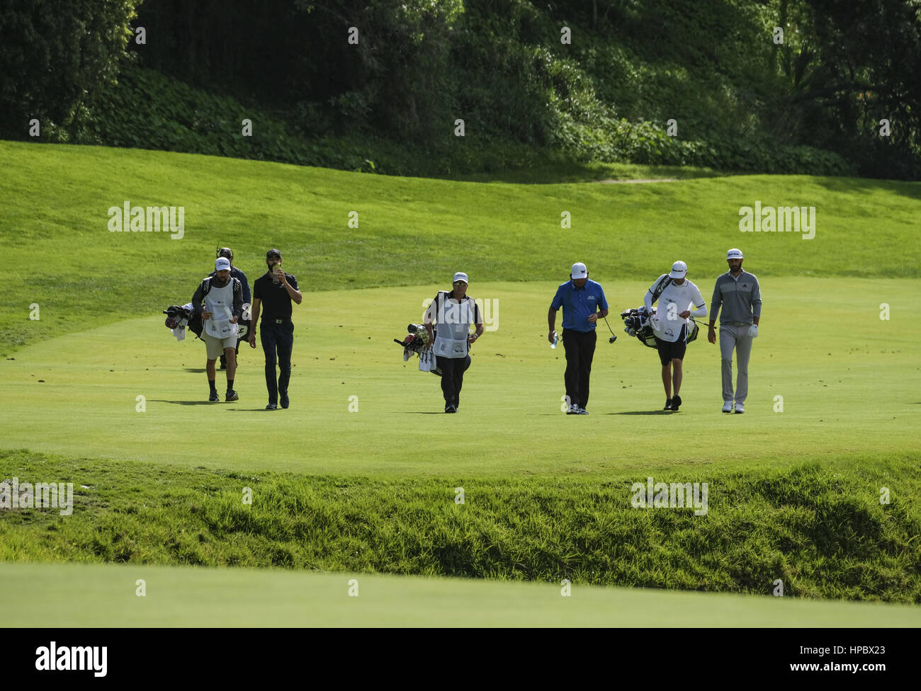 Los Angeles, California, USA. 19th Feb, 2017. Cameron Tringale, Pat ...