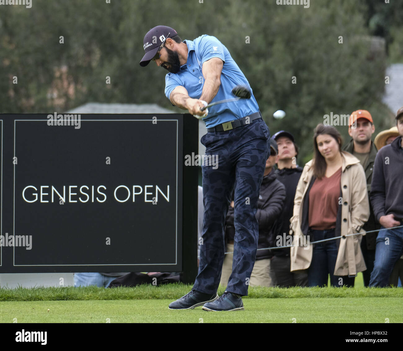 Los Angeles, California, USA. 19th Feb, 2017. Cameron Tringale in the ...
