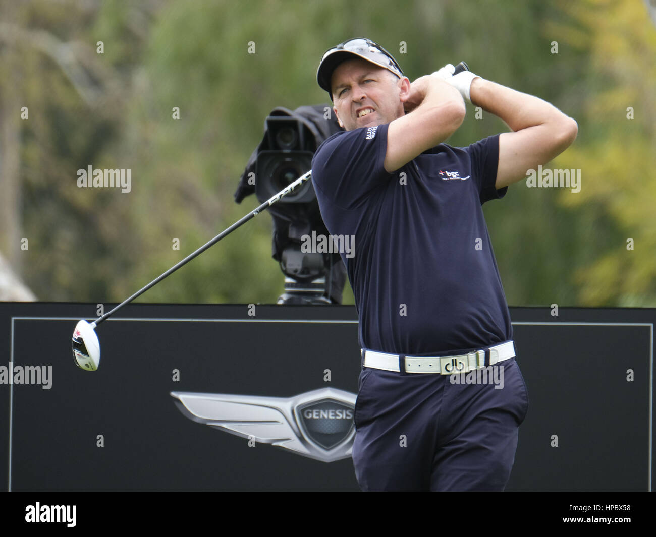 Los Angeles, California, USA. 19th Feb, 2017. Cameron Percy in the ...