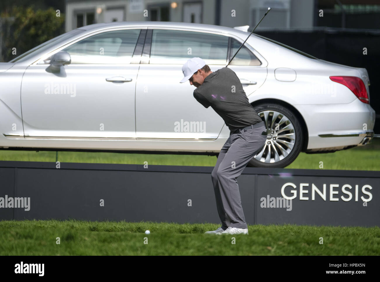 Los Angeles, California, USA. 19th Feb, 2017. Nick Watney in the final ...