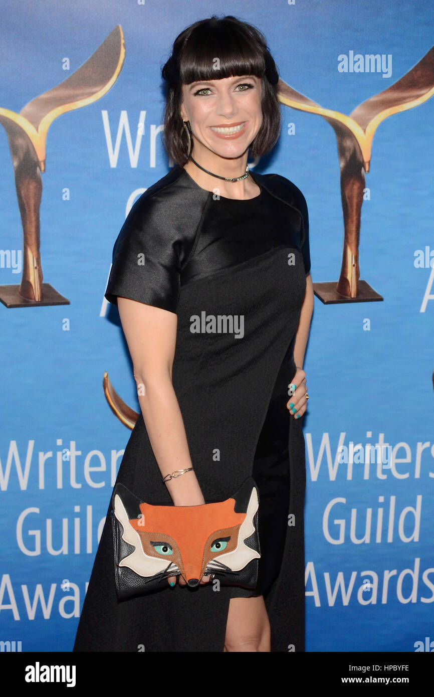 Sheila Callaghan attend the 2017 Writers Guild Awards L.A. Ceremony at ...