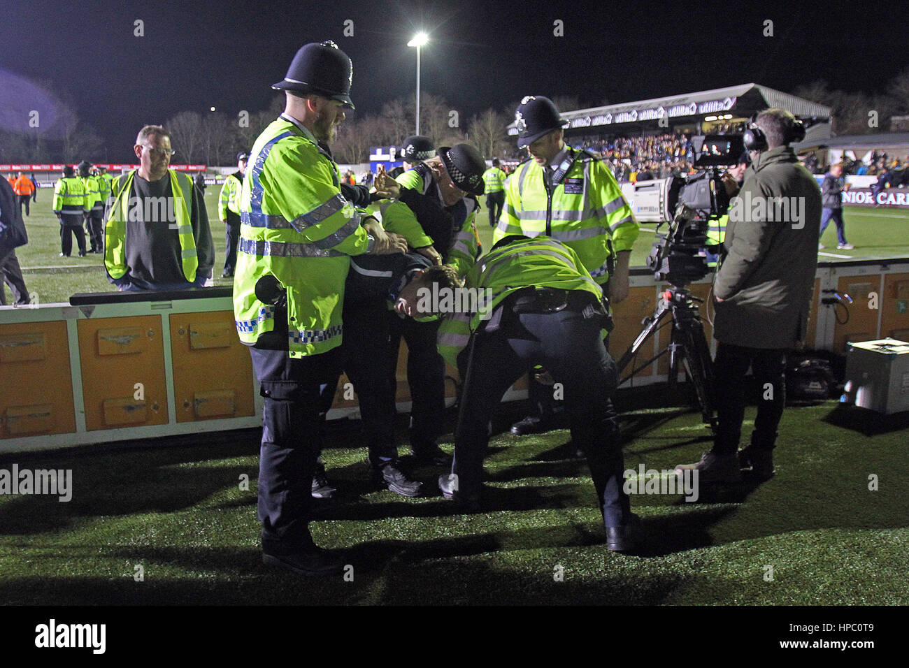 Trouble arrested football hi-res stock photography and images - Alamy