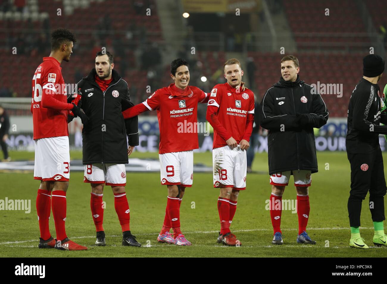 Mainz, Germany. 11th Feb, 2017. Mainz team group (Mainz) Football ...