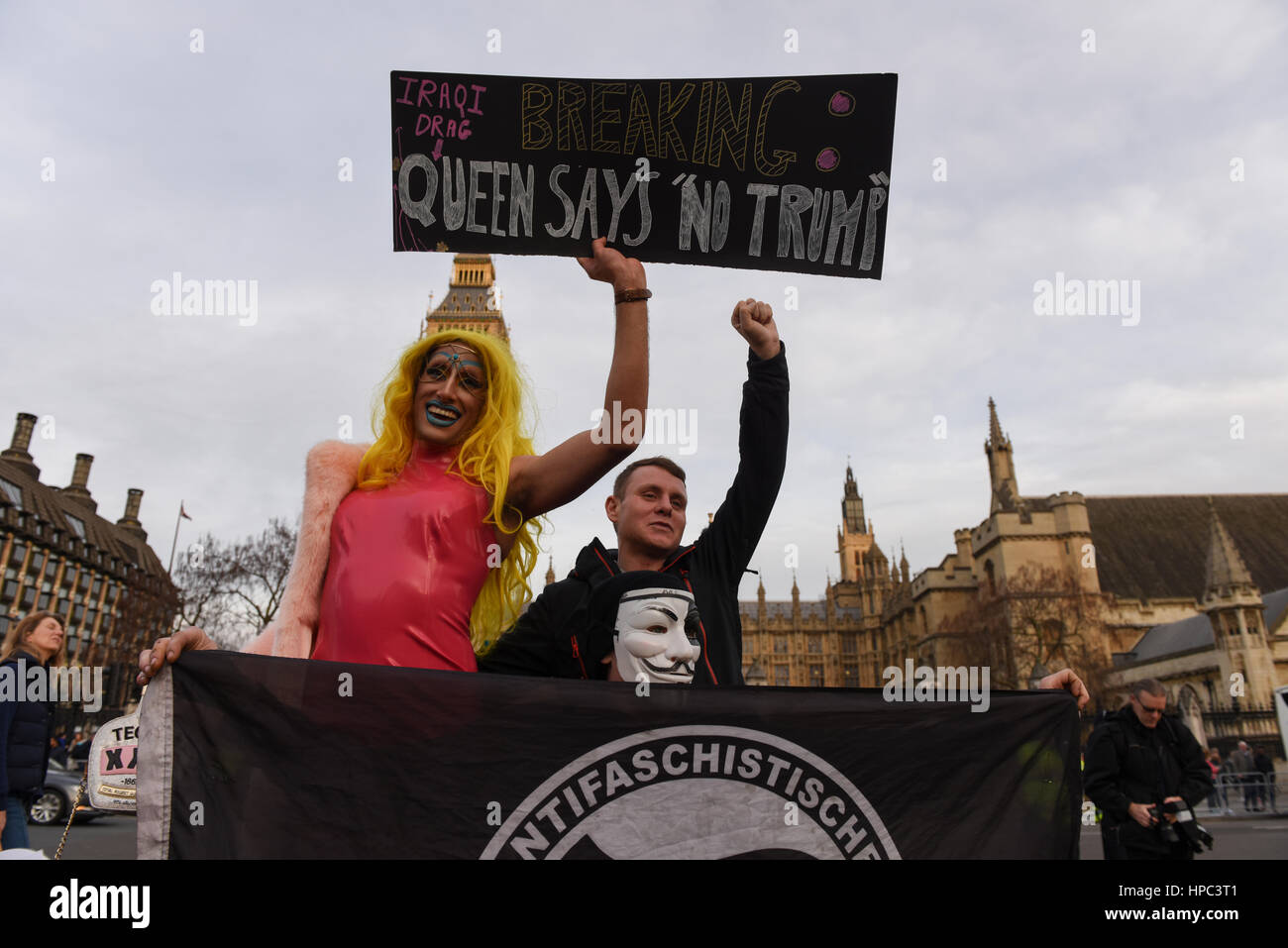 Anti drag protest hi-res stock photography and images - Alamy