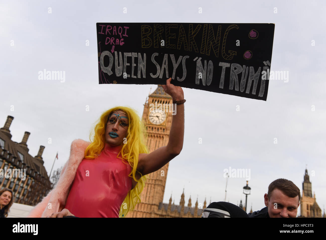 Anti drag protest hi-res stock photography and images - Alamy