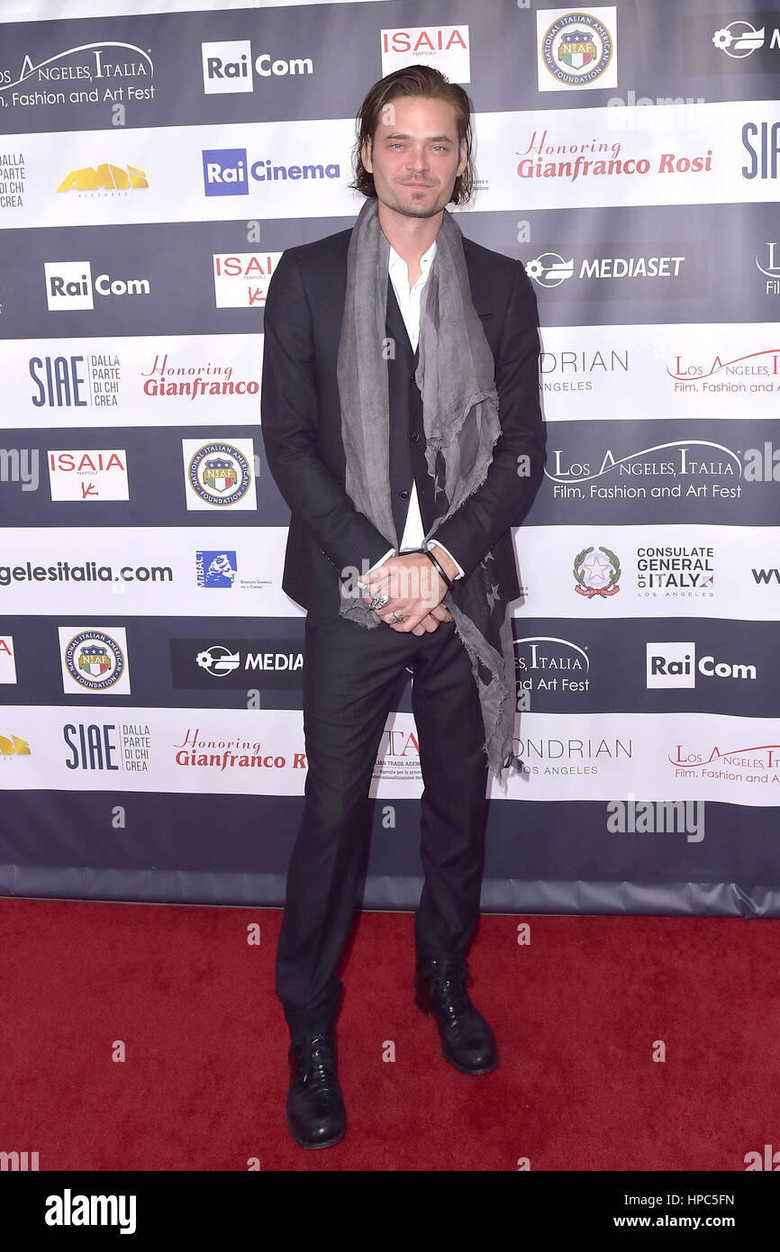 Hollywood, California. 19th Feb, 2017. Christopher Backus attends the ...