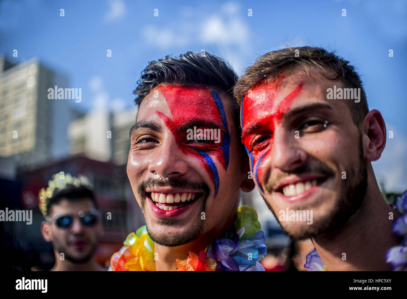 Brazil Revellers take part in the annual carnival block parade in the ...