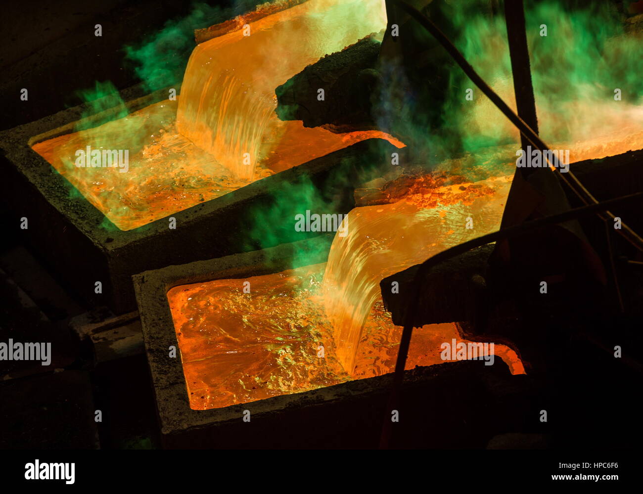 Copper Smelting Furnace High Resolution Stock Photography and Images ...
