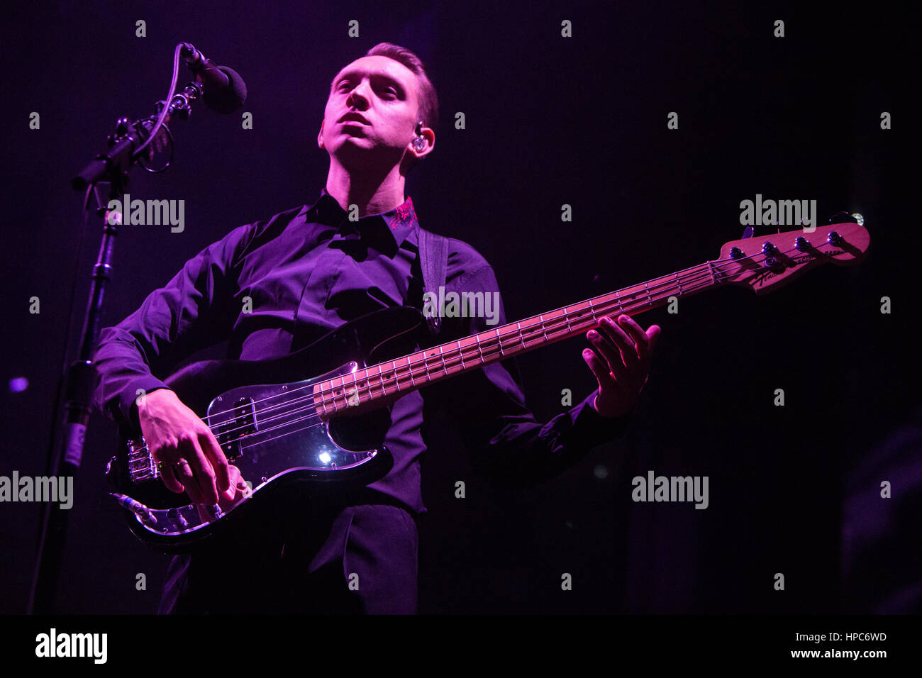Milan Italy 20th Feb 2017 The English Indie Pop Band The Xx