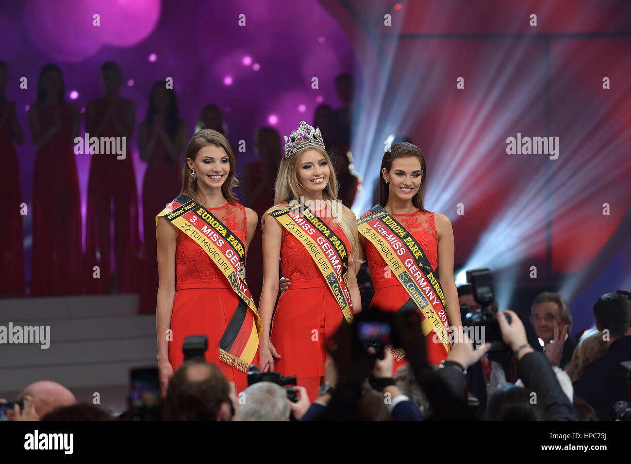 February 18, 2017 - Miss Germany 2016, Lena BrÃ¶der, has passed her ...