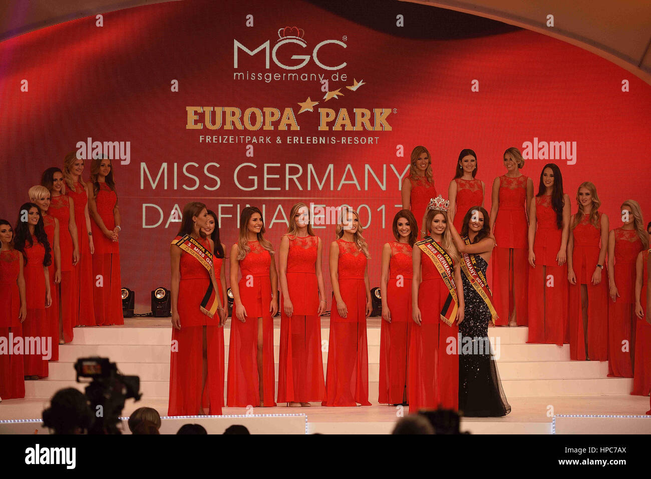 February 18, 2017 - Miss Germany 2016, Lena BrÃ¶der, has passed her ...