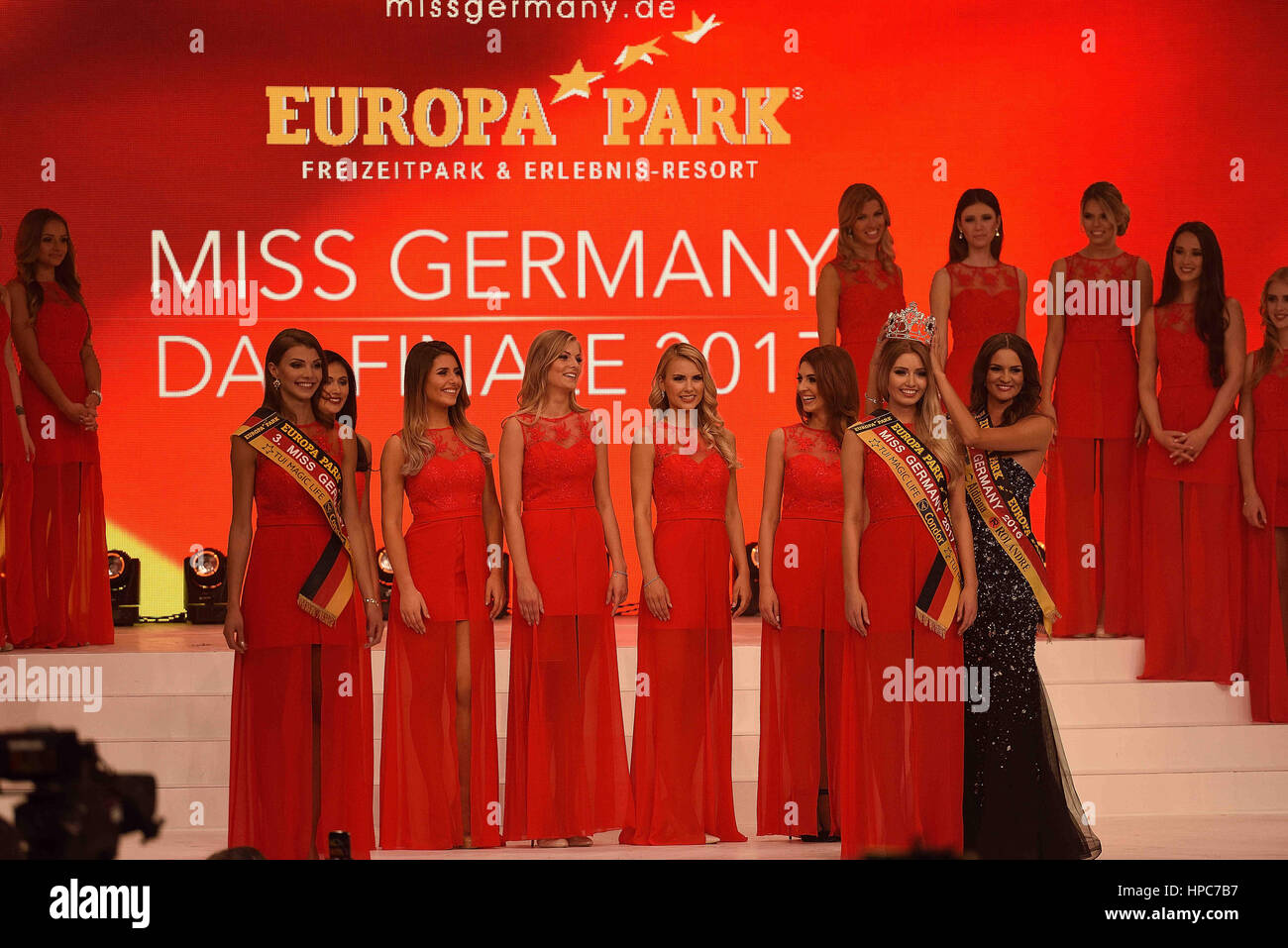 February 18, 2017 - Miss Germany 2016, Lena BrÃ¶der, has passed her ...