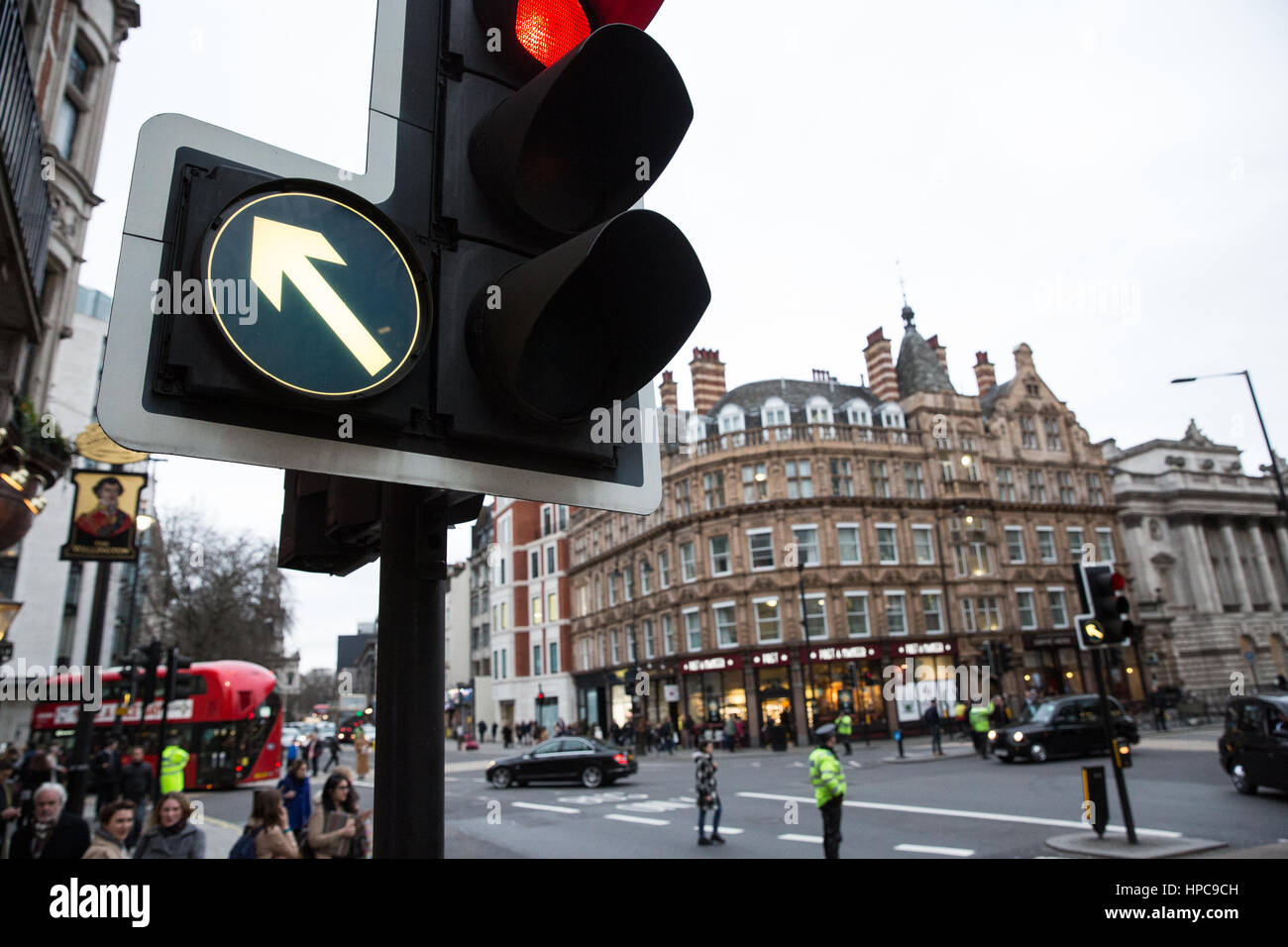 Police directing traffic bridge hi-res stock photography and images - Alamy