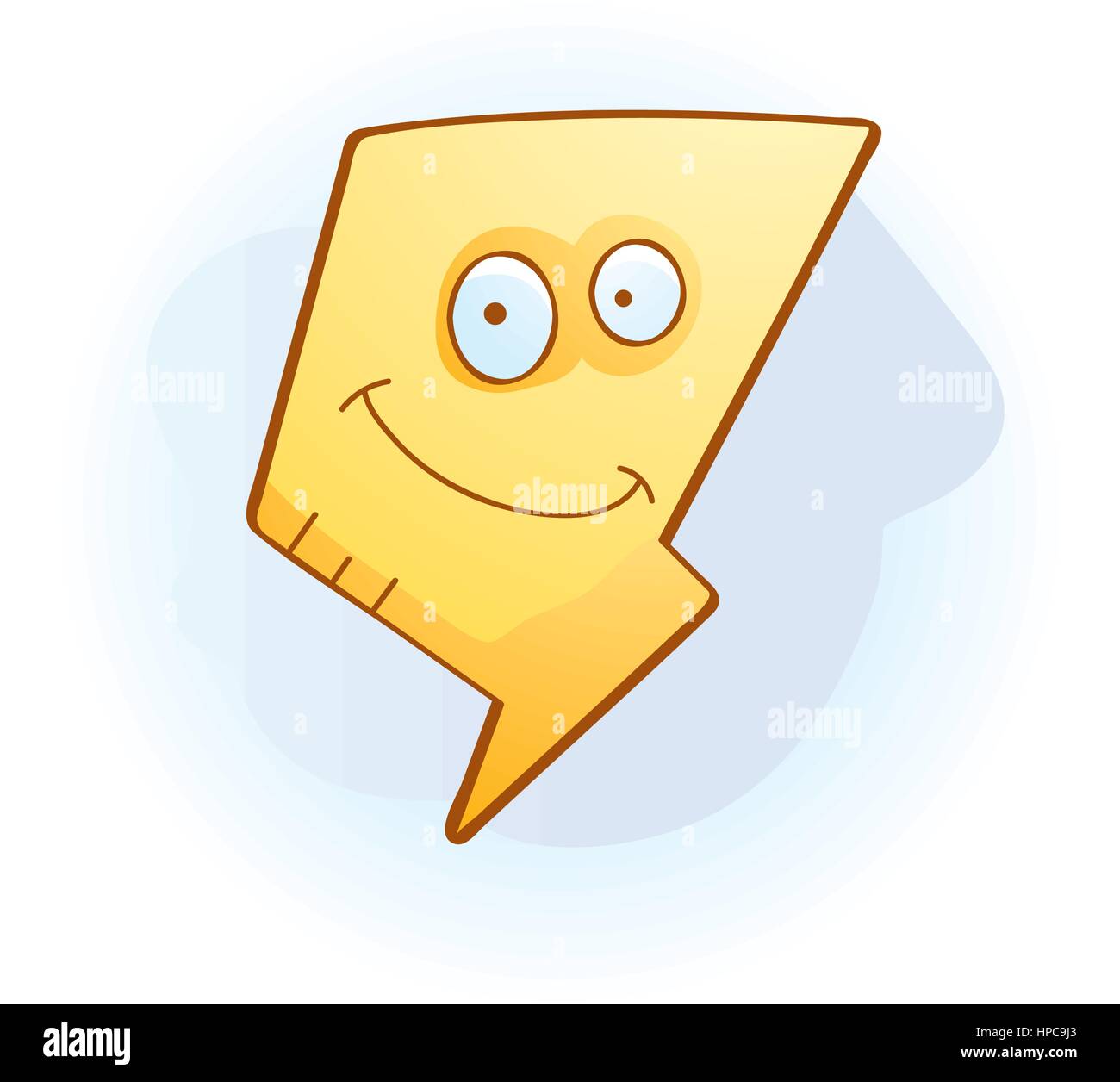 Cartoon lightning bolt Cut Out Stock Images & Pictures - Alamy