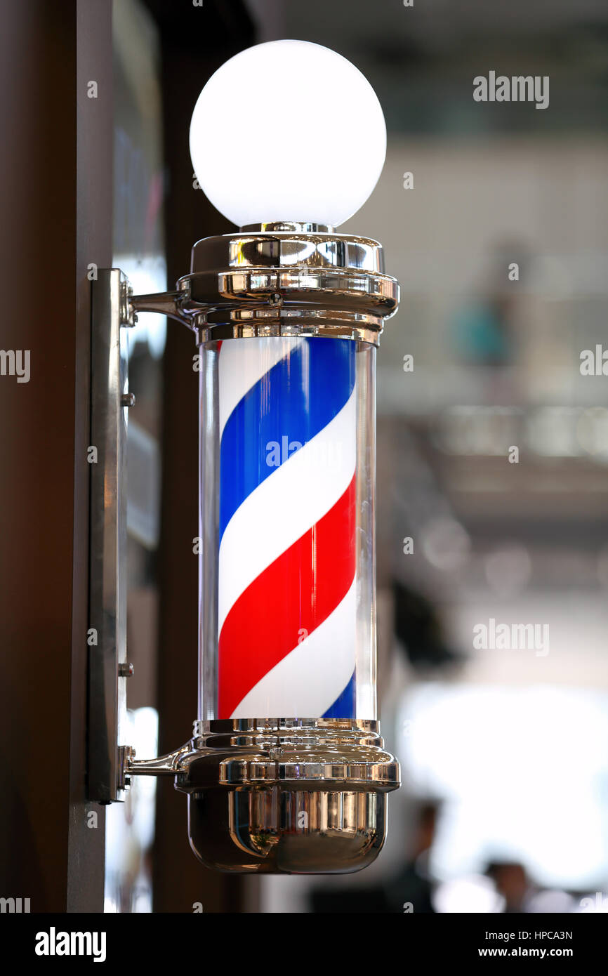 Barber pole hi-res stock photography and images - Alamy