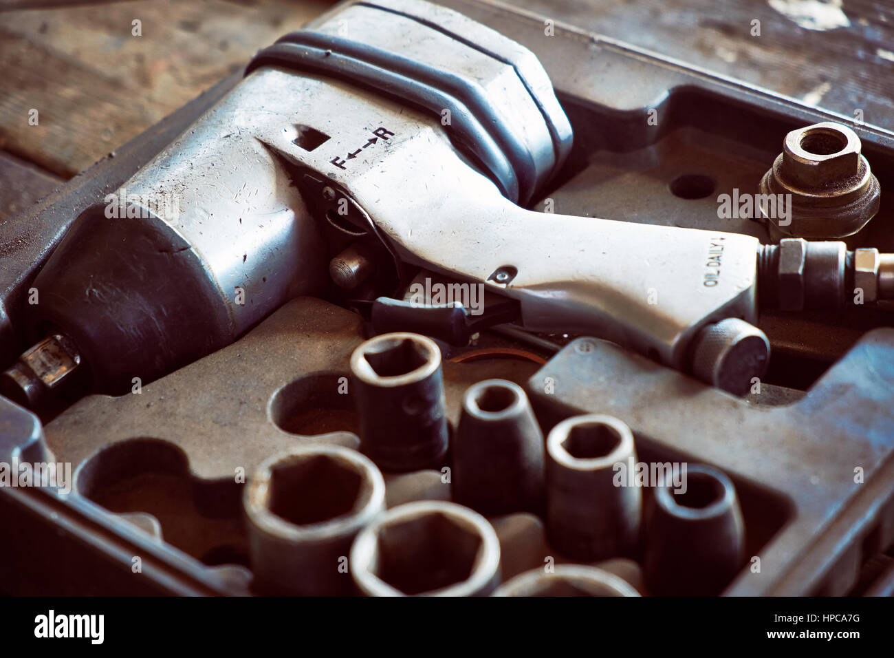 Air Impact Wrench Air Drill High Resolution Stock Photography and ...