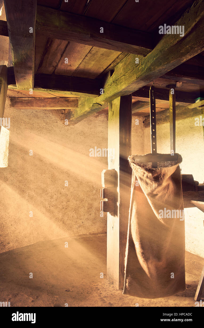 Inside old industrial mill High Resolution Stock Photography and Images ...