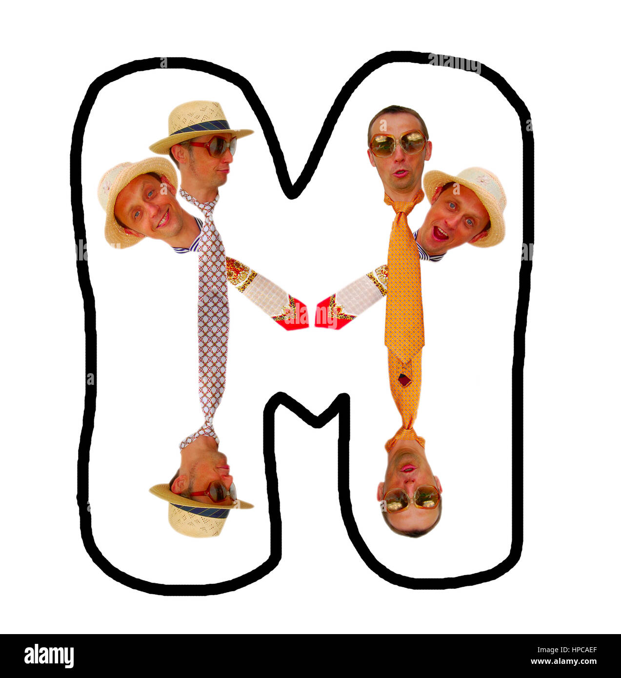 Abstract letter m Cut Out Stock Images & Pictures - Alamy