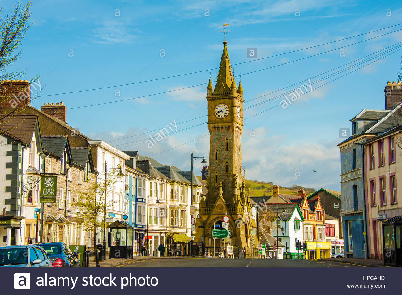Machynlleth Market Town High Resolution Stock Photography and Images ...