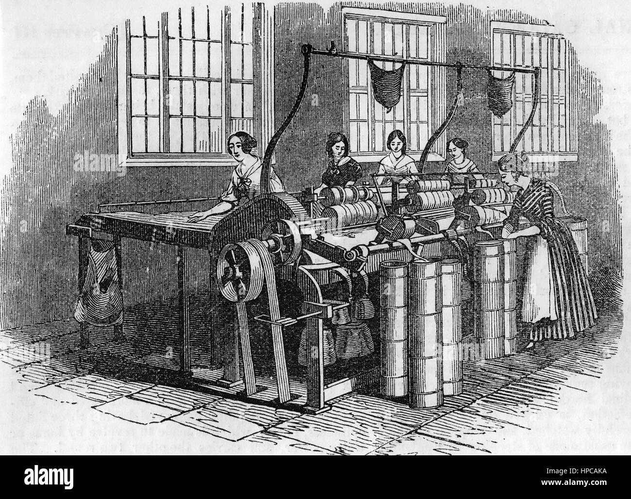 MARSHALL'S FLAX MILL in Holbeck, Leeds, about 1857. Process known as ...