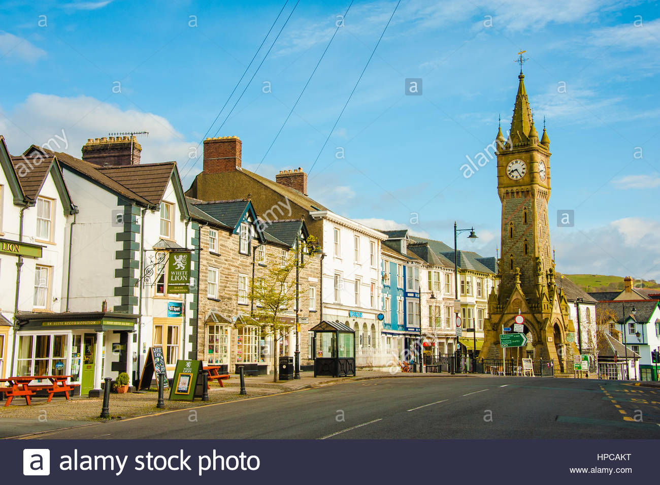 Machynlleth Market Town High Resolution Stock Photography and Images ...