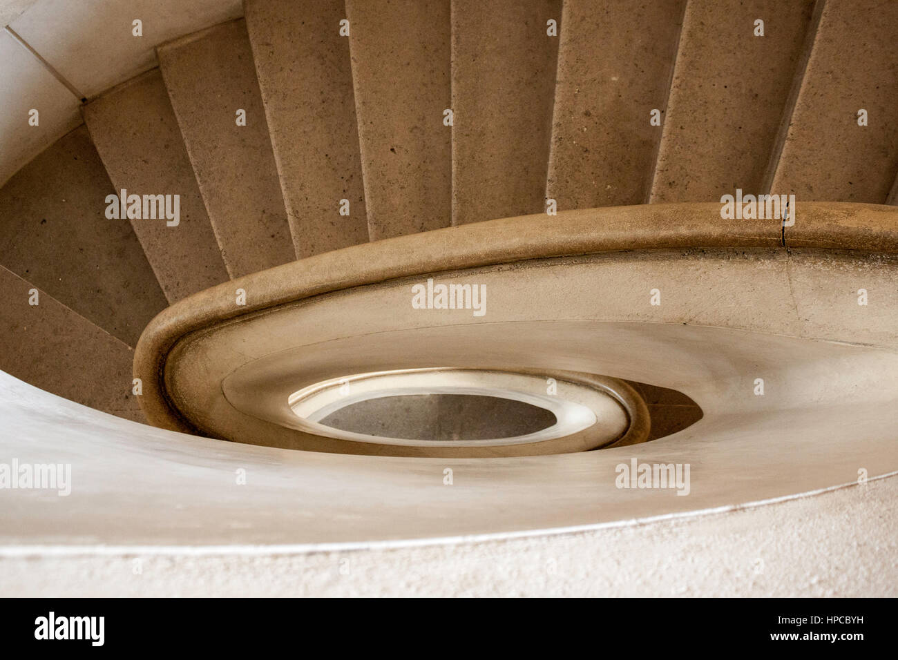 Louvre museum stairs hi-res stock photography and images - Alamy