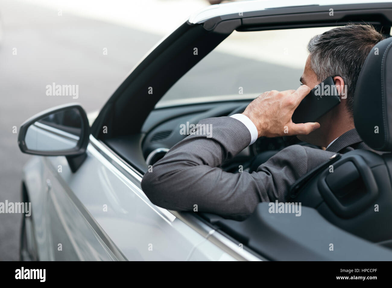 Luxury convertible driver hi-res stock photography and images - Alamy